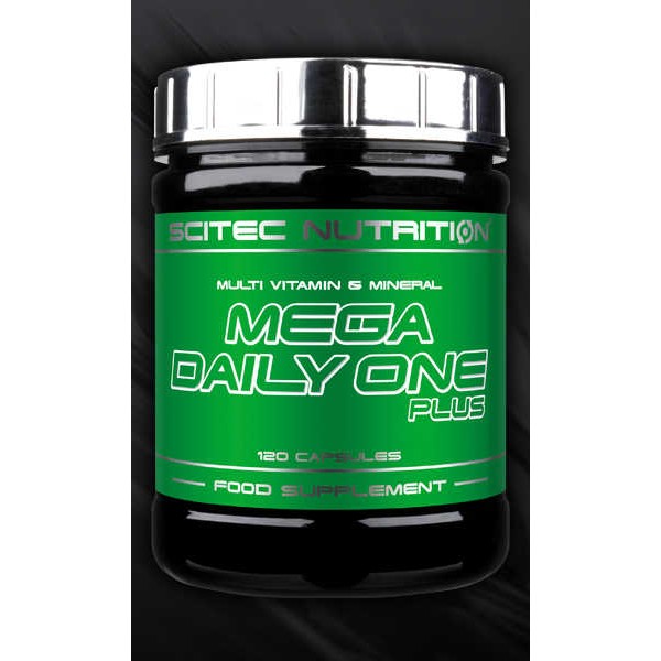 Scitec Mega Daily One Plus 120 caps Vitaminas - CorposFlex